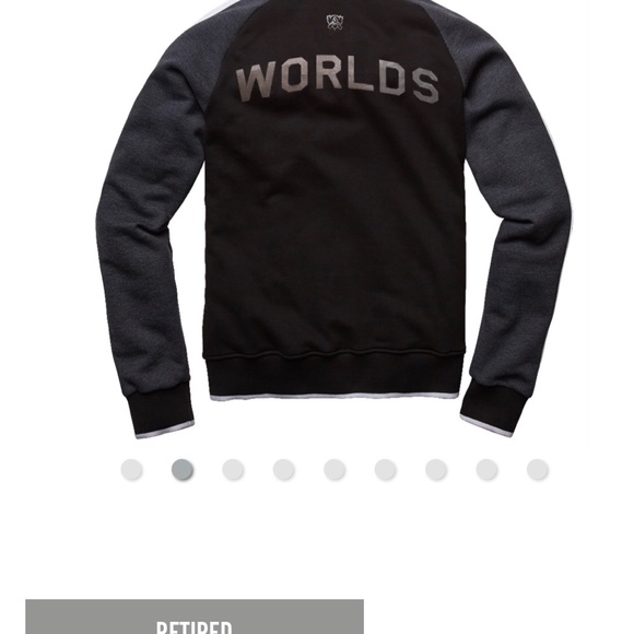 Nintendo | Jackets & Coats | League Of Legends 25 Worlds Track Jacket ...